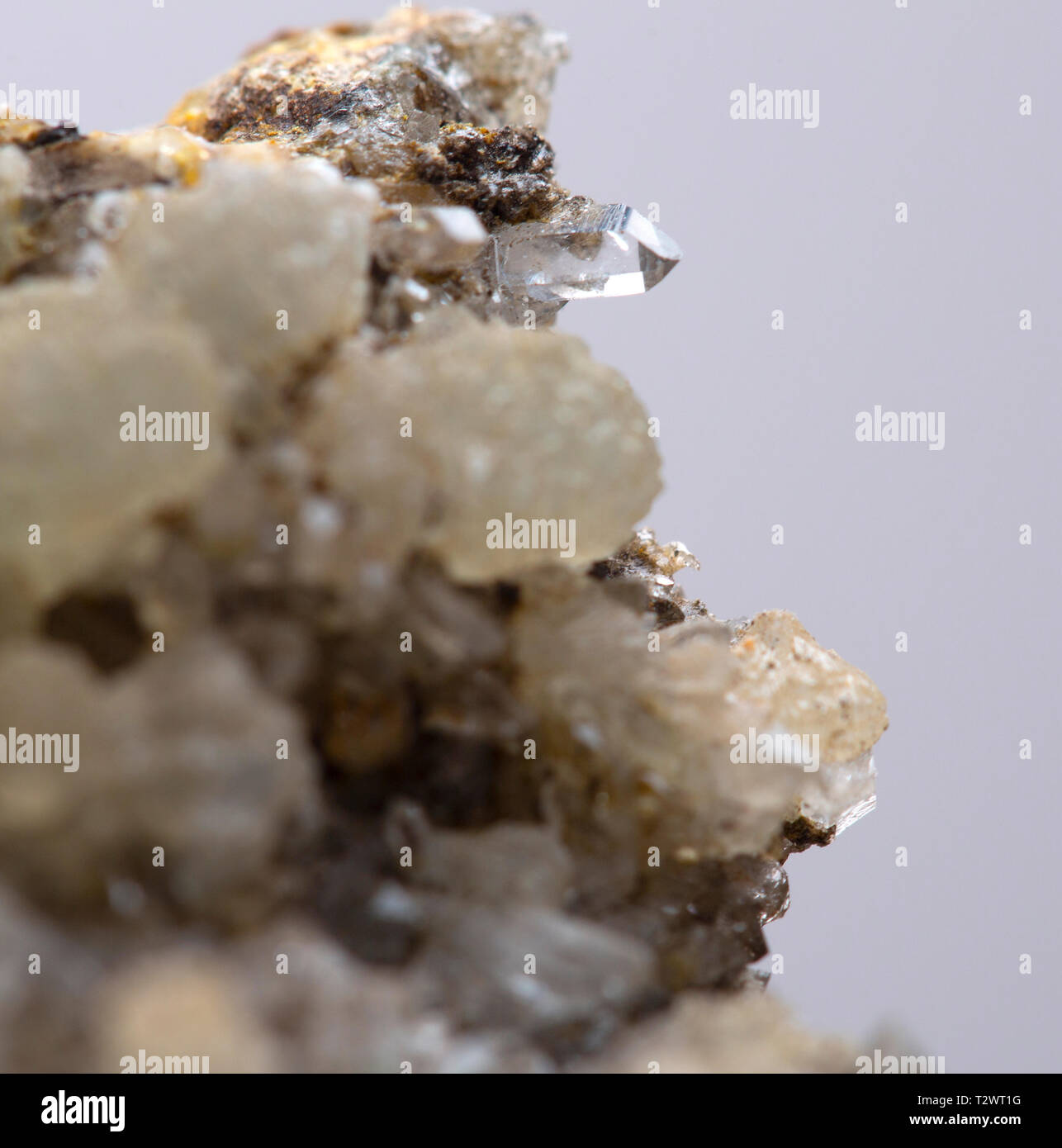 prehnite mineral specimen Stock Photo - Alamy