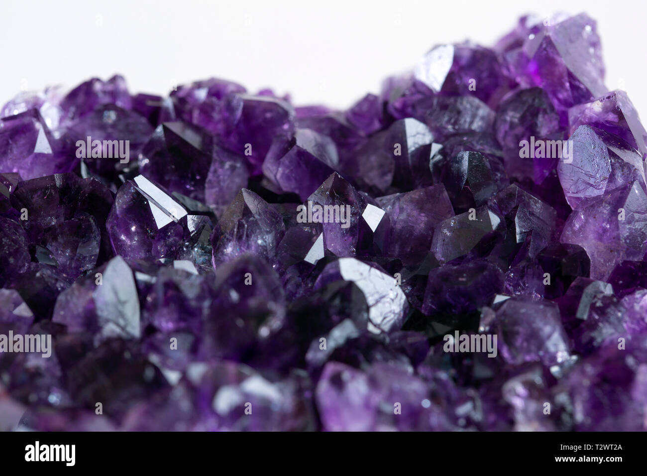amethyst mineral specimen Stock Photo - Alamy