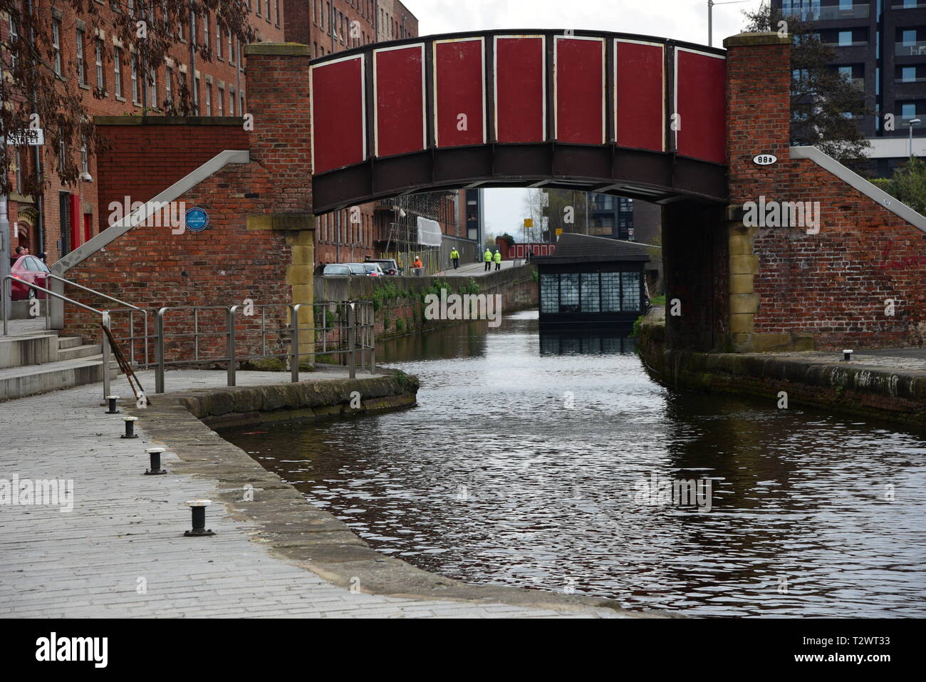 Canal bridge at Ancoats, Manchester Stock Photo - Alamy