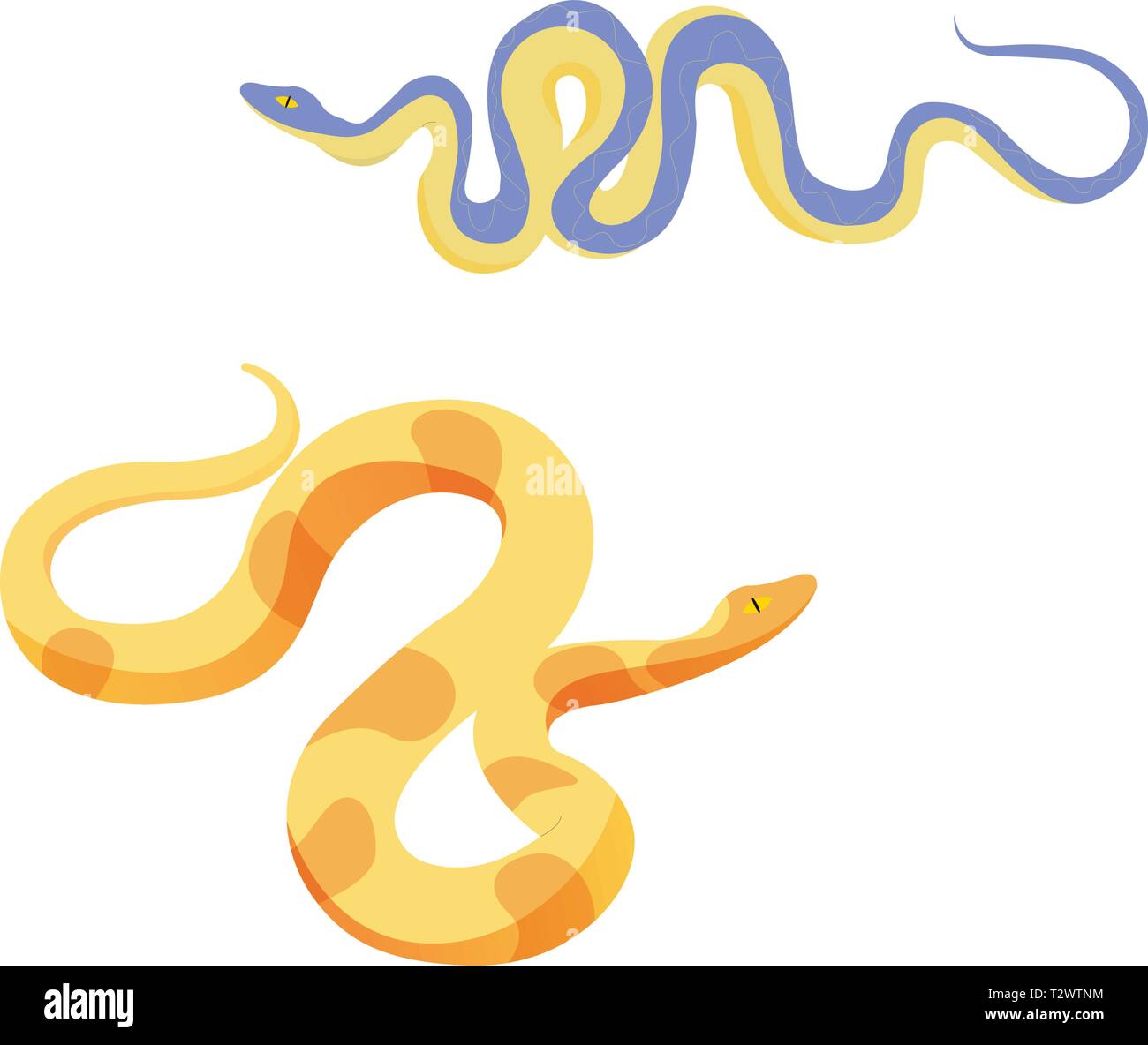 Central texas snakes Stock Vector Images - Alamy