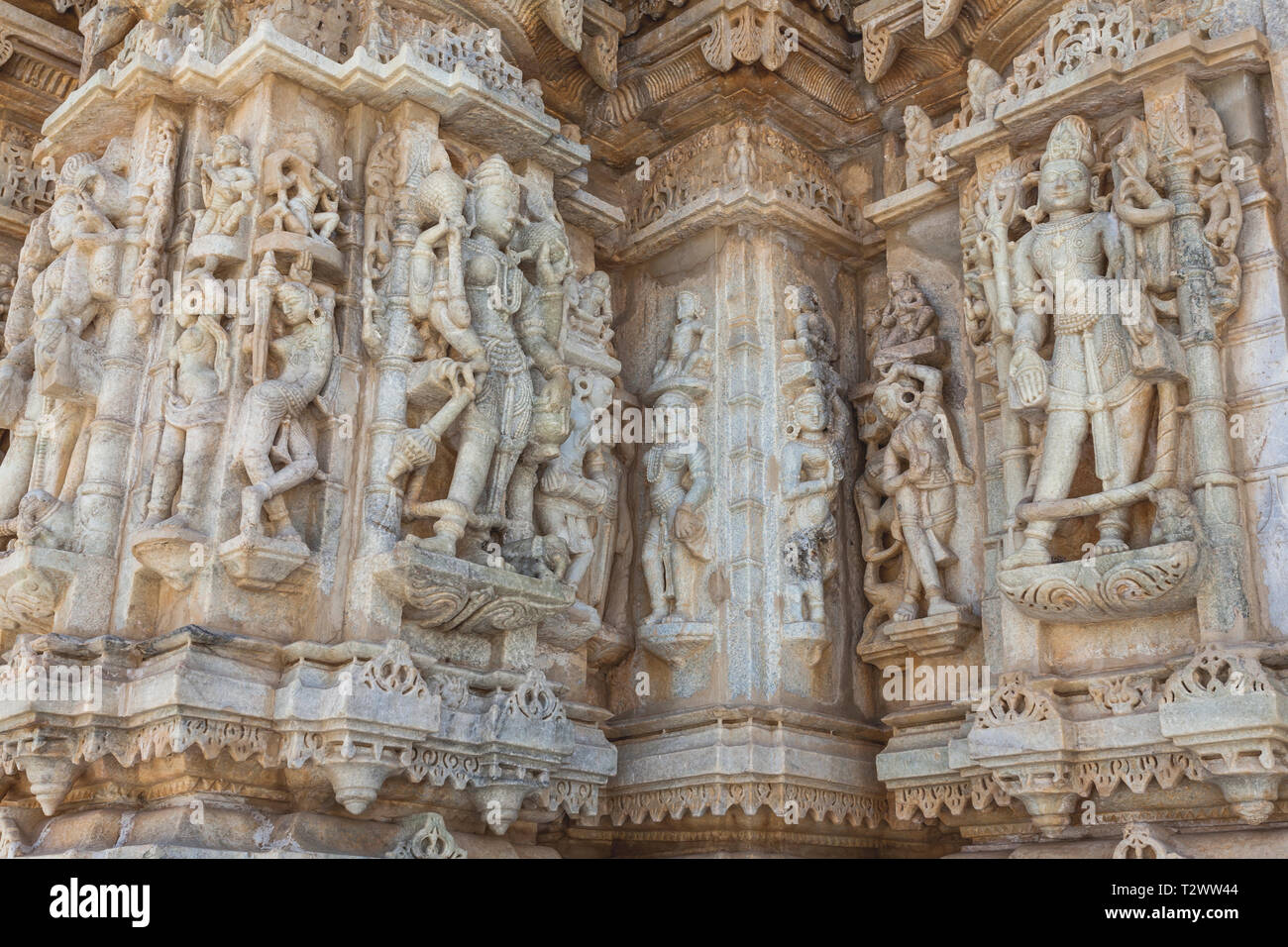 Parshvanatha Temple , Ranakpur, Rajasthan, India Stock Photo - Alamy