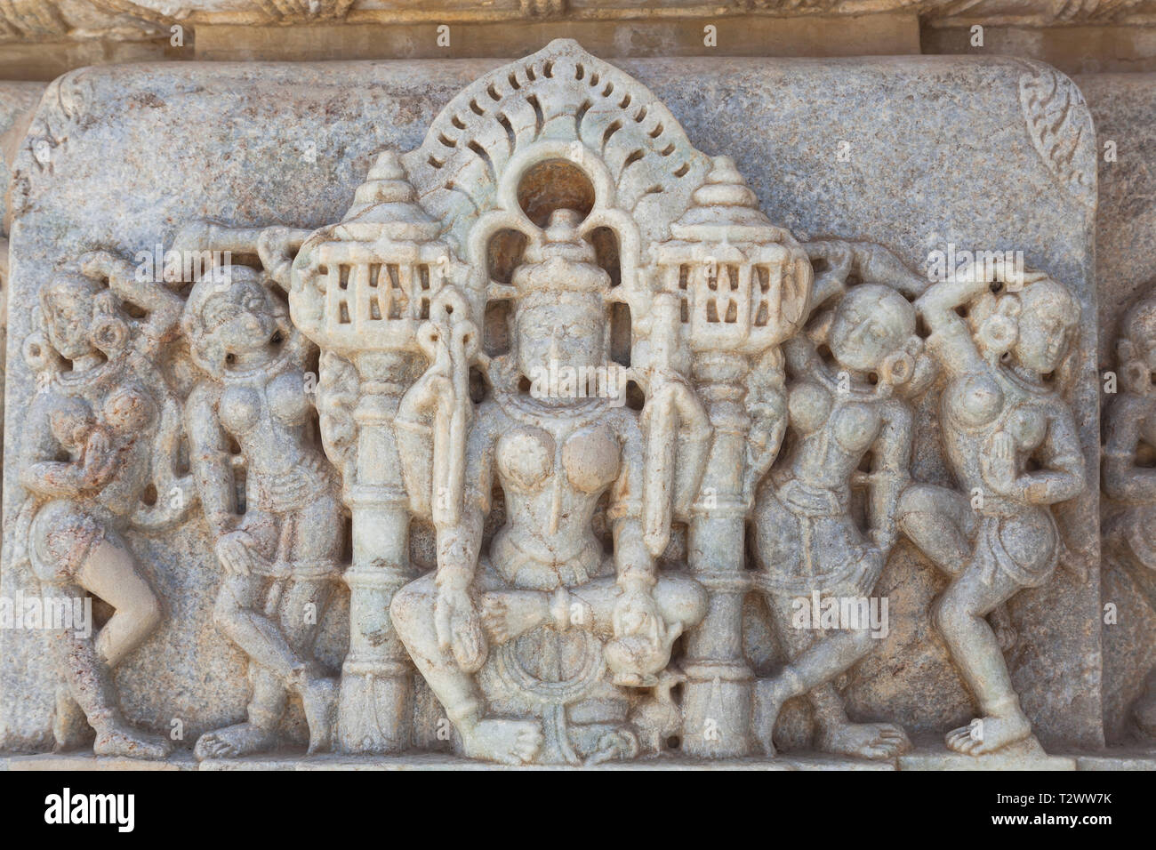 Parshvanatha Temple , Ranakpur, Rajasthan, India Stock Photo - Alamy
