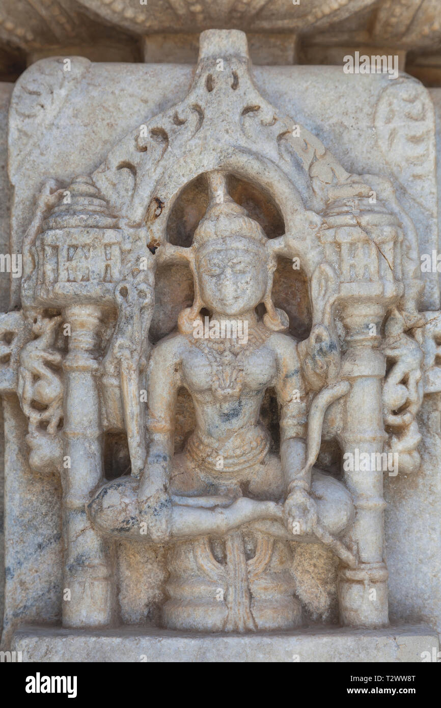 Parshvanatha Temple , Ranakpur, Rajasthan, India Stock Photo - Alamy