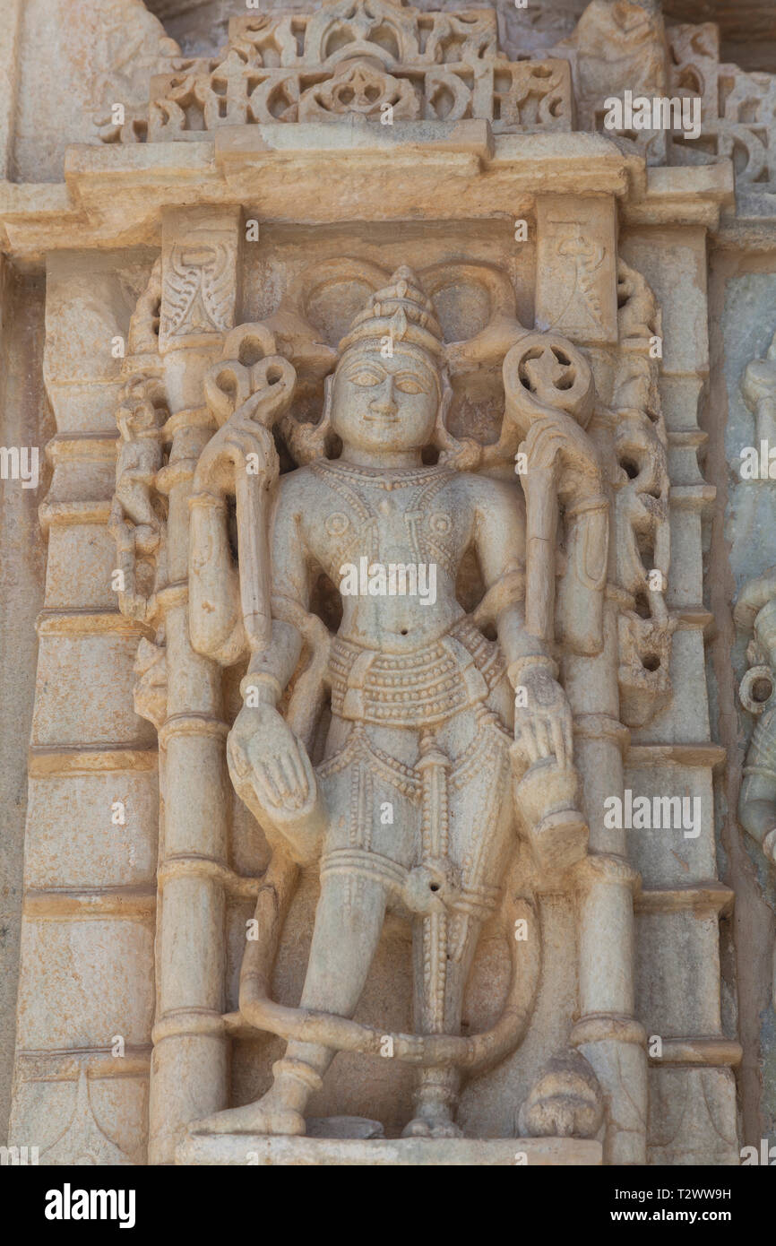 Parshvanatha Temple , Ranakpur, Rajasthan, India Stock Photo - Alamy