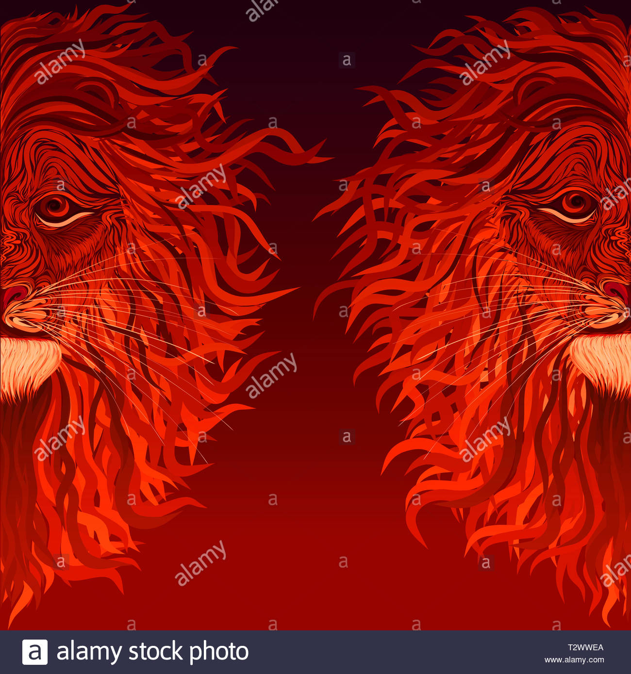 Lion Flame Stock Photos & Lion Flame Stock Images - Alamy