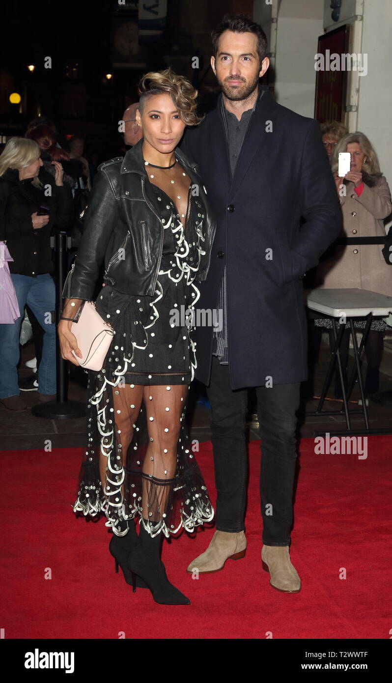London, UK. Karen Clifton at Rip It Up Press Night at the Garrick Theatre, Charing Cross Road ...