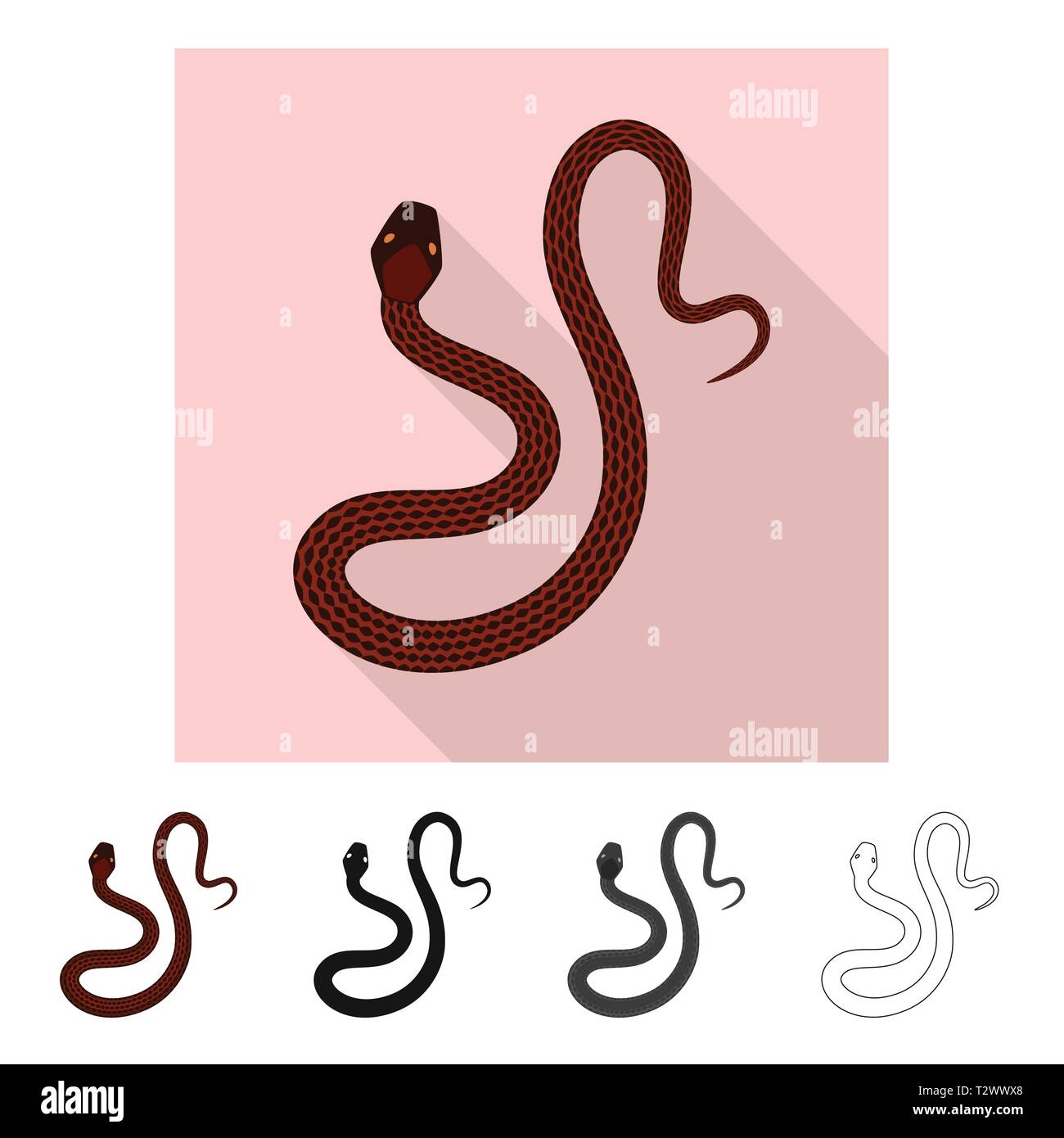Vietnam snake Stock Vector Images - Alamy