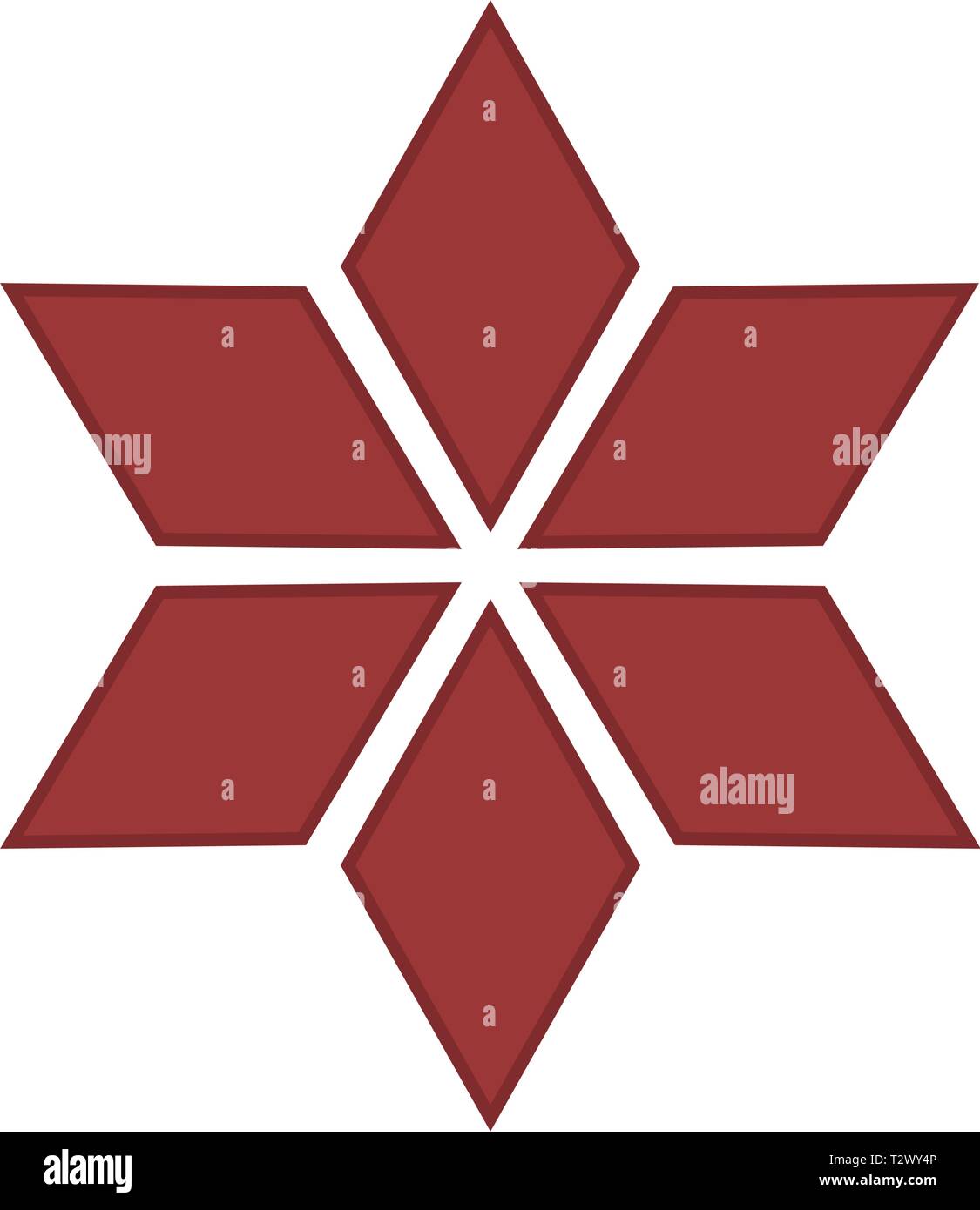 Christmas star illustration Stock Vector Images - Alamy