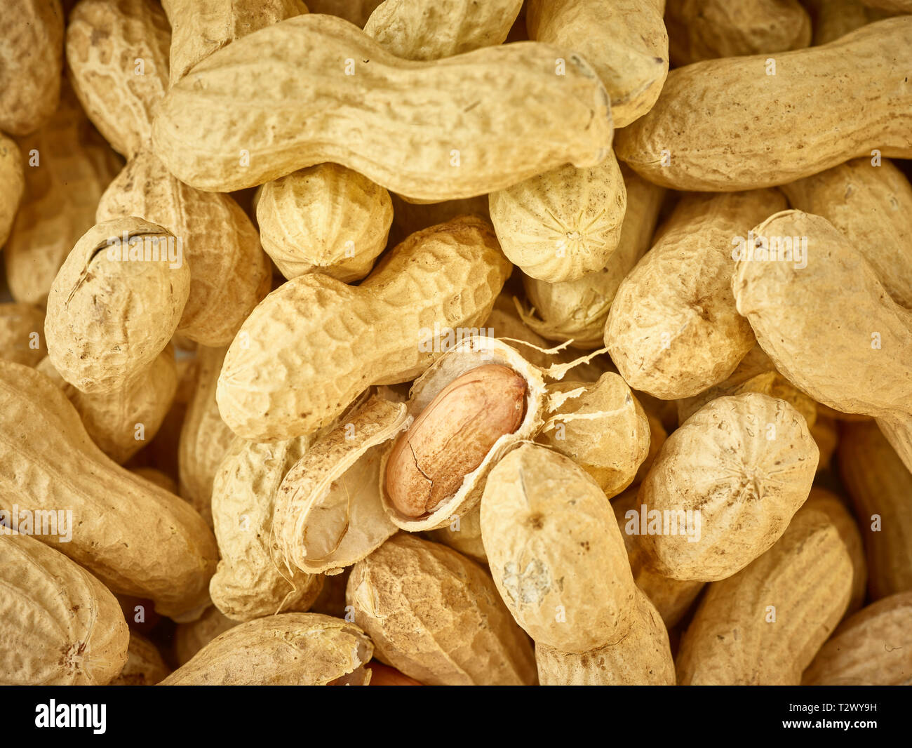 Peanuts food still-life Stock Photo - Alamy
