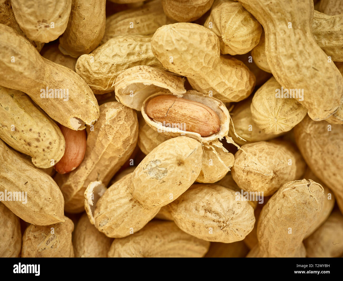 Peanuts food still-life Stock Photo - Alamy