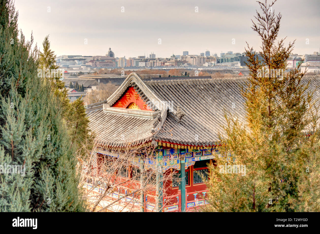 Beihai Park, Beijing, China Stock Photo - Alamy