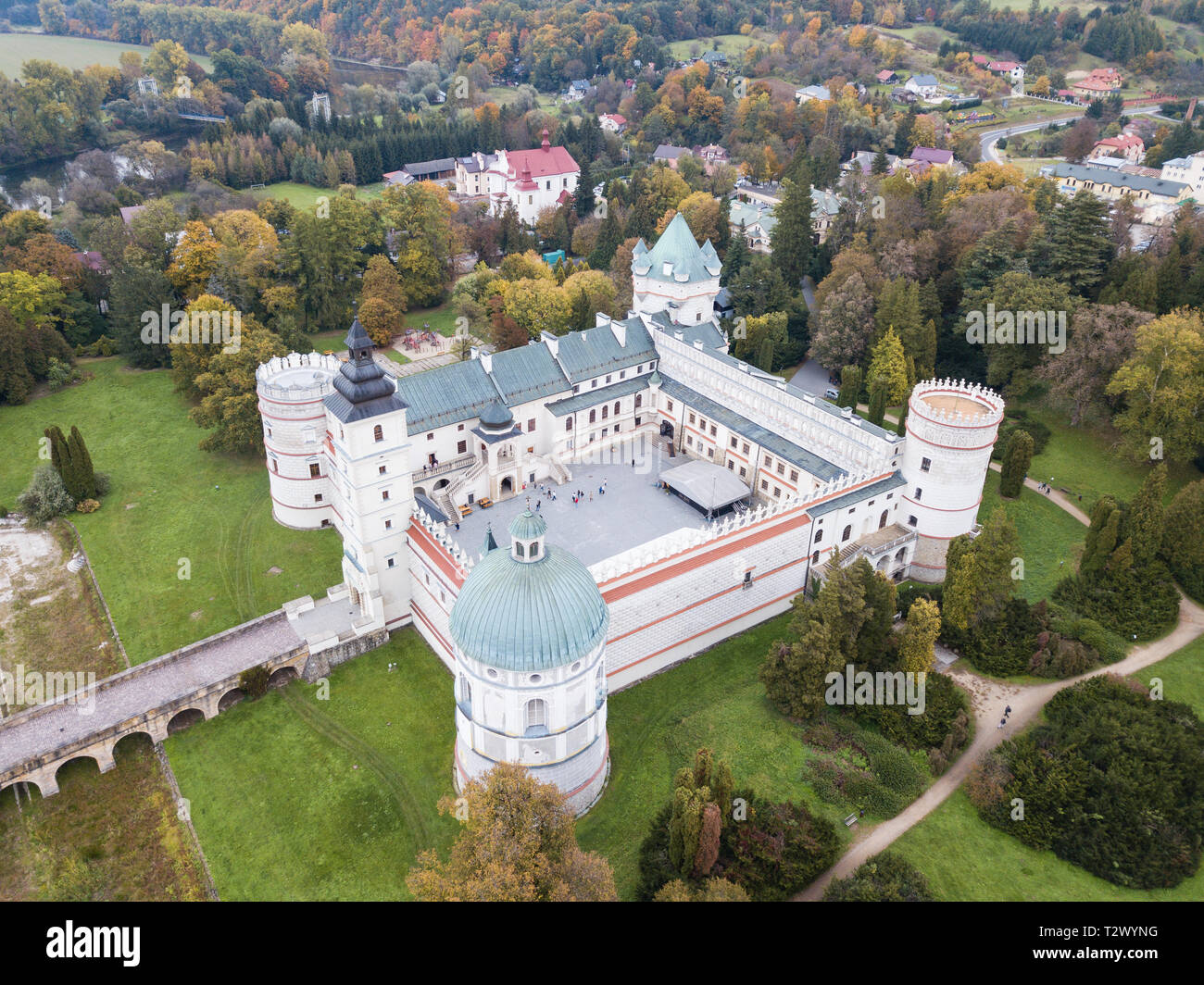 The palace at krasiczyn hi-res stock photography and images - Alamy