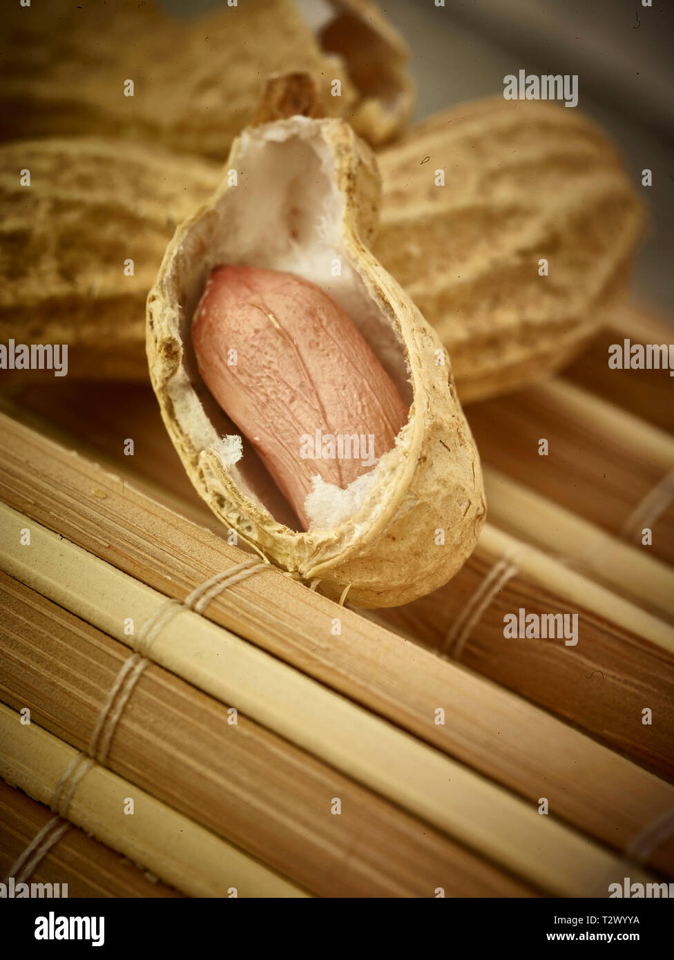 Peanuts food still-life Stock Photo - Alamy