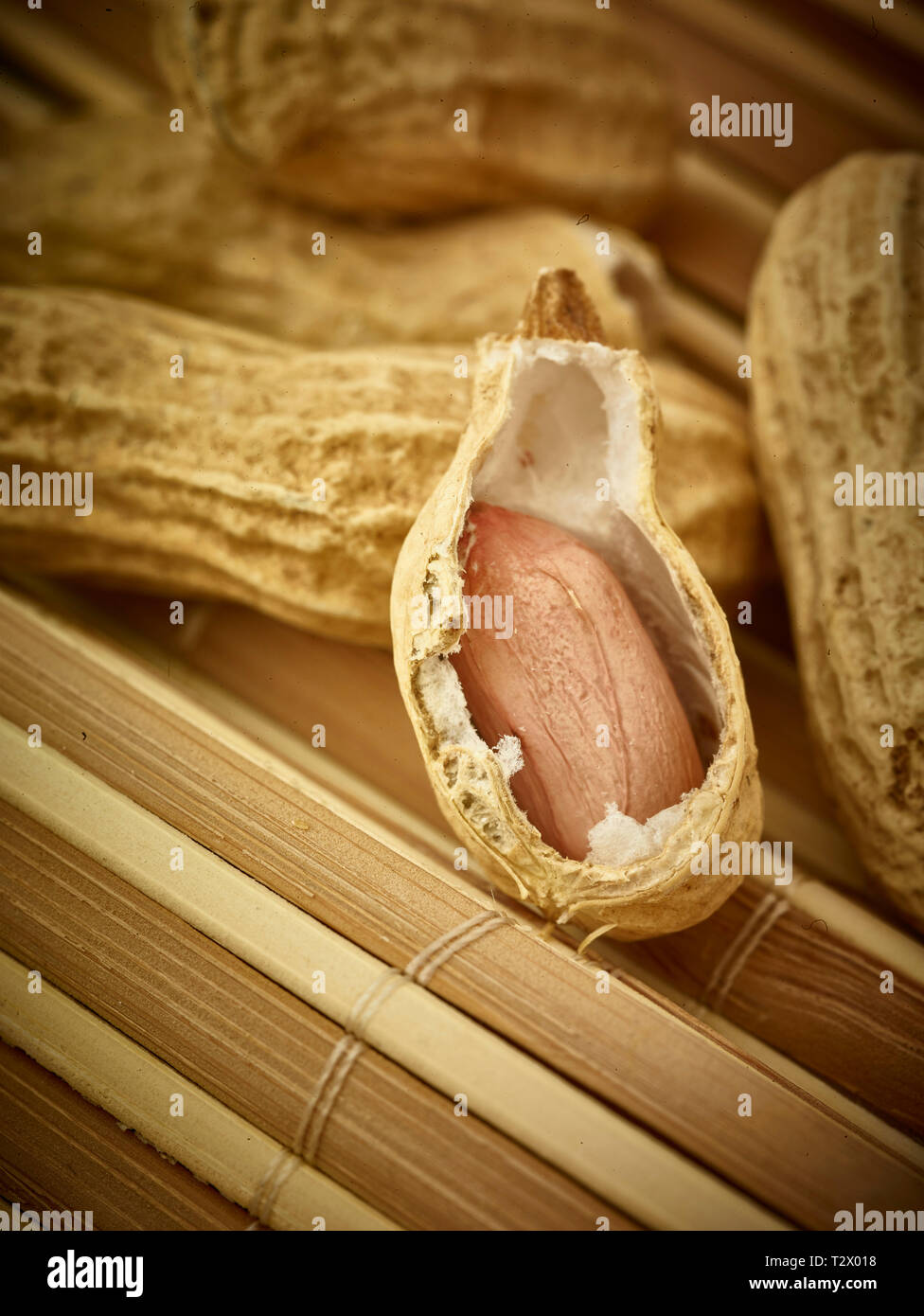 Peanuts food still-life Stock Photo - Alamy