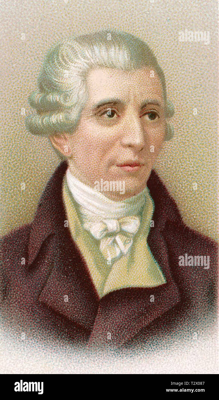 JOSEPH HAYDN (1732-1809) Austrian Classical composer Stock Photo - Alamy