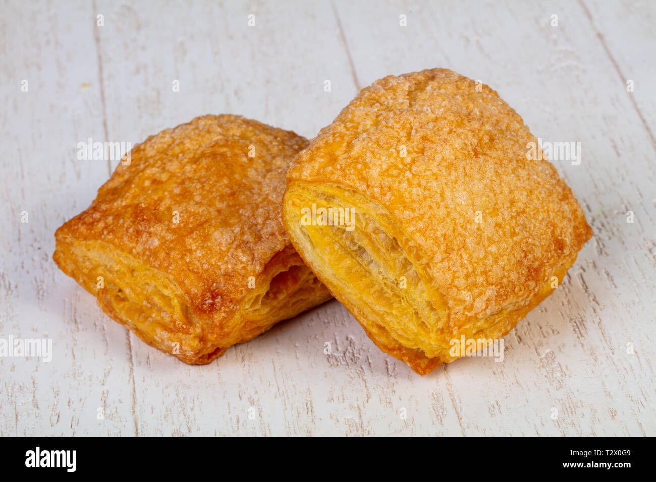 Delicious and sweet flaky cookies Stock Photo - Alamy