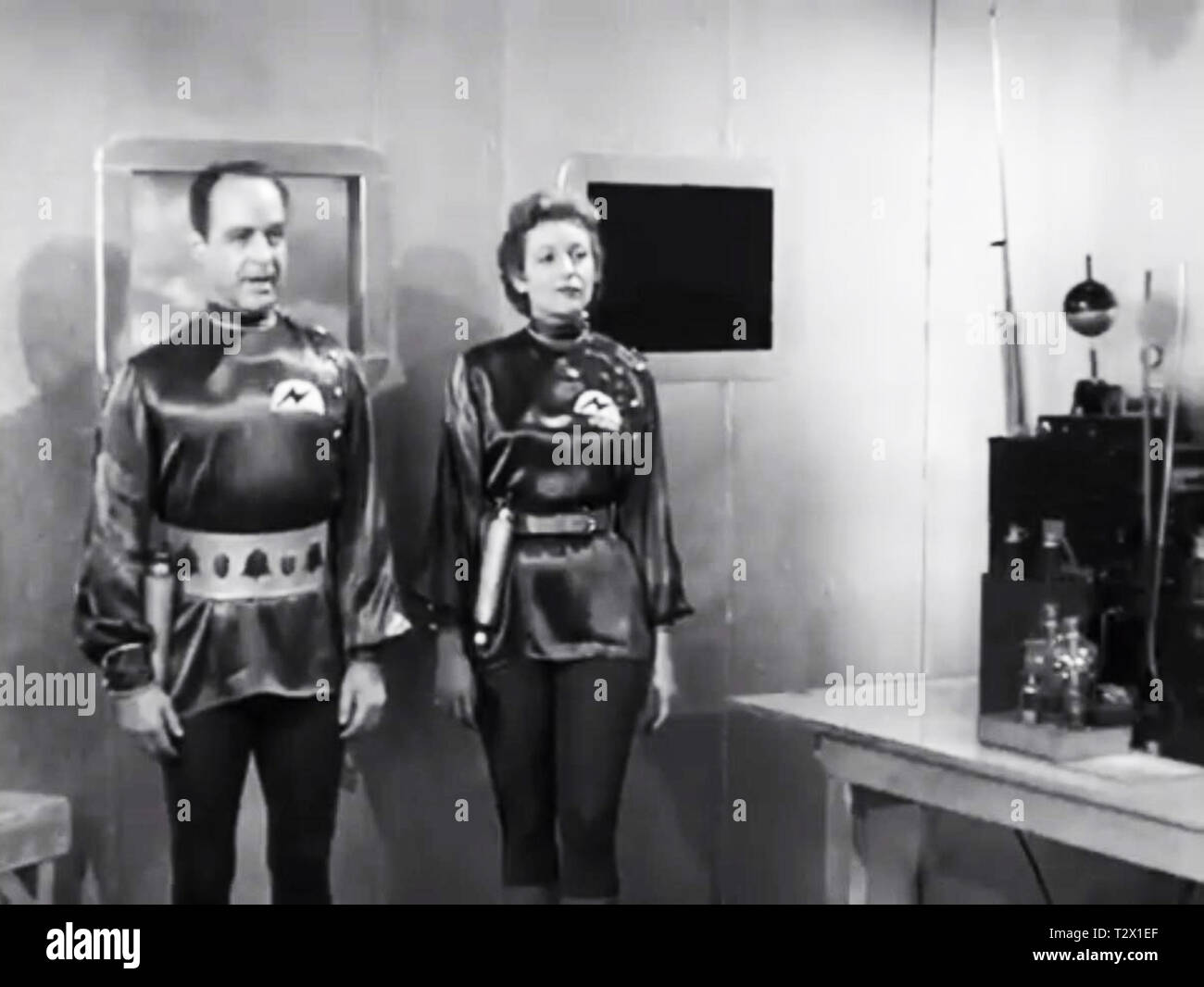 Screenshot of the Aliens from Plan 9 From outer Space Stock Photo - Alamy