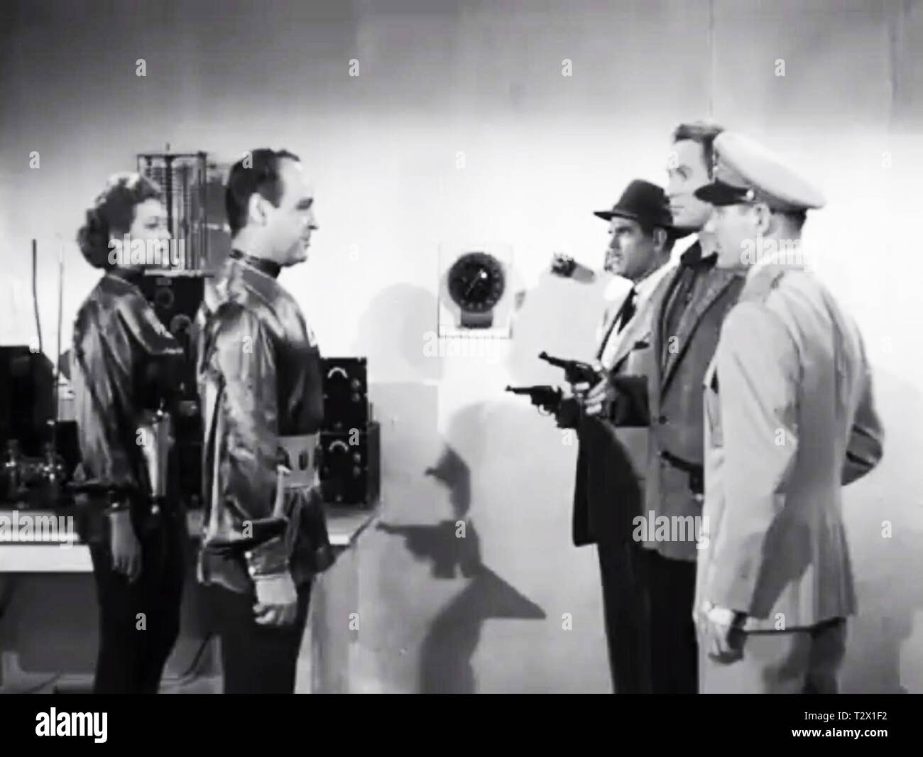 Screenshot of the Aliens from Plan 9 From outer Space Stock Photo - Alamy