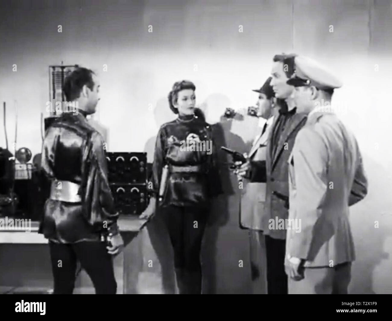 Screenshot of the Aliens from Plan 9 From outer Space Stock Photo - Alamy