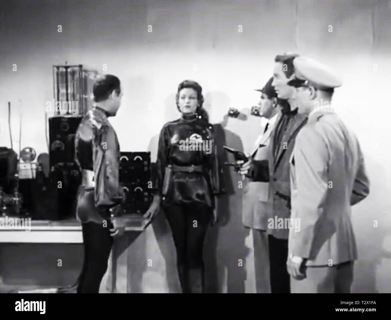 Screenshot of the Aliens from Plan 9 From outer Space Stock Photo - Alamy