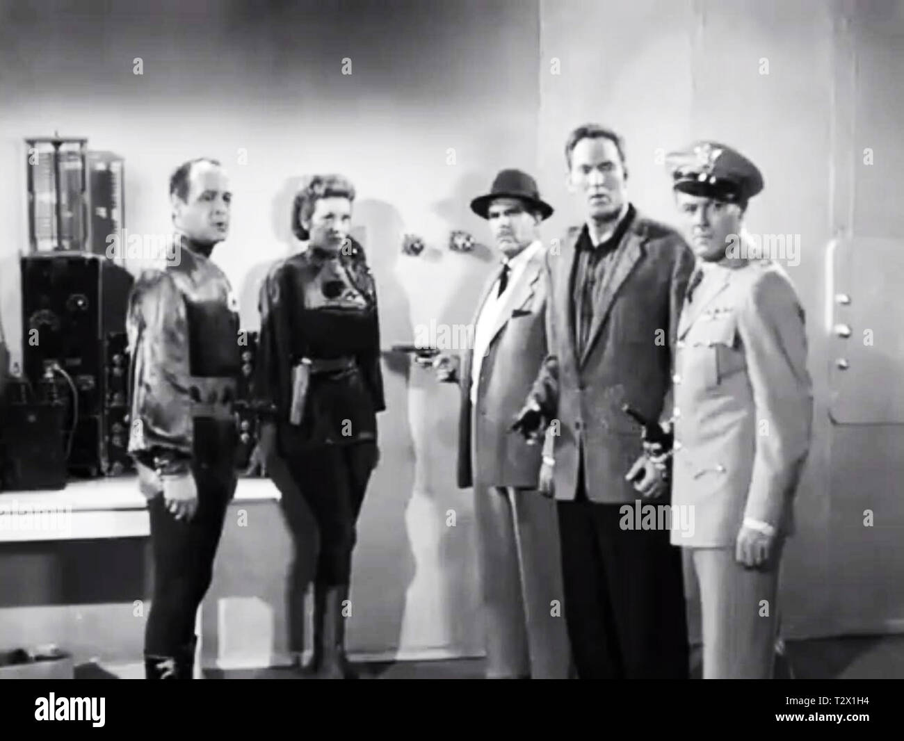 Screenshot of the Aliens from Plan 9 From outer Space Stock Photo - Alamy