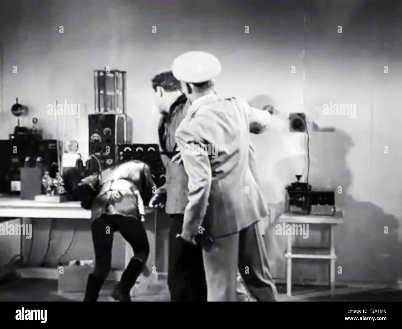 Screenshot of the Aliens from Plan 9 From outer Space Stock Photo - Alamy