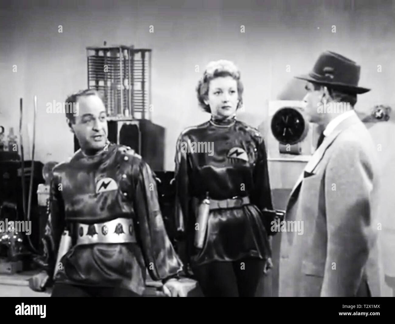 Screenshot of the Aliens from Plan 9 From outer Space Stock Photo - Alamy