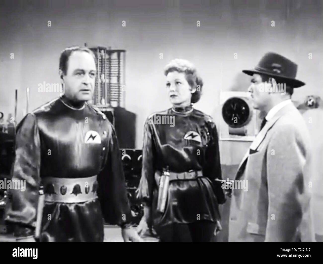 Screenshot of the Aliens from Plan 9 From outer Space Stock Photo - Alamy