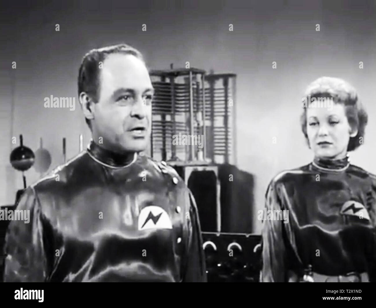 Screenshot of the Aliens from Plan 9 From outer Space Stock Photo - Alamy