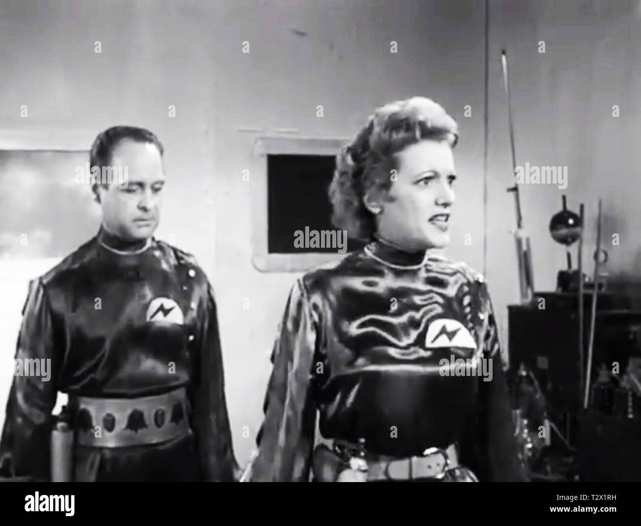 Screenshot of the Aliens from Plan 9 From outer Space Stock Photo - Alamy