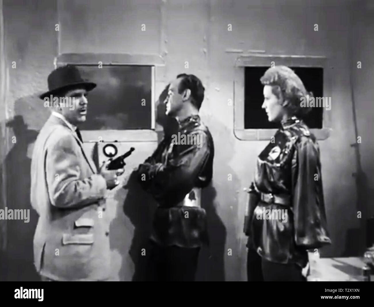 Screenshot of the Aliens from Plan 9 From outer Space Stock Photo - Alamy