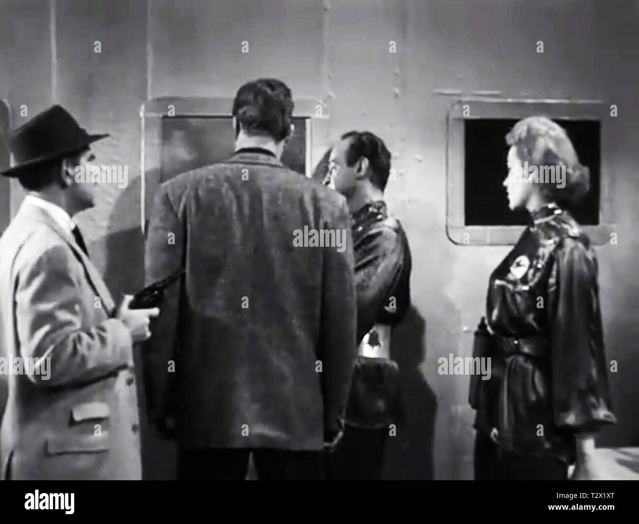 Screenshot of the Aliens from Plan 9 From outer Space Stock Photo - Alamy