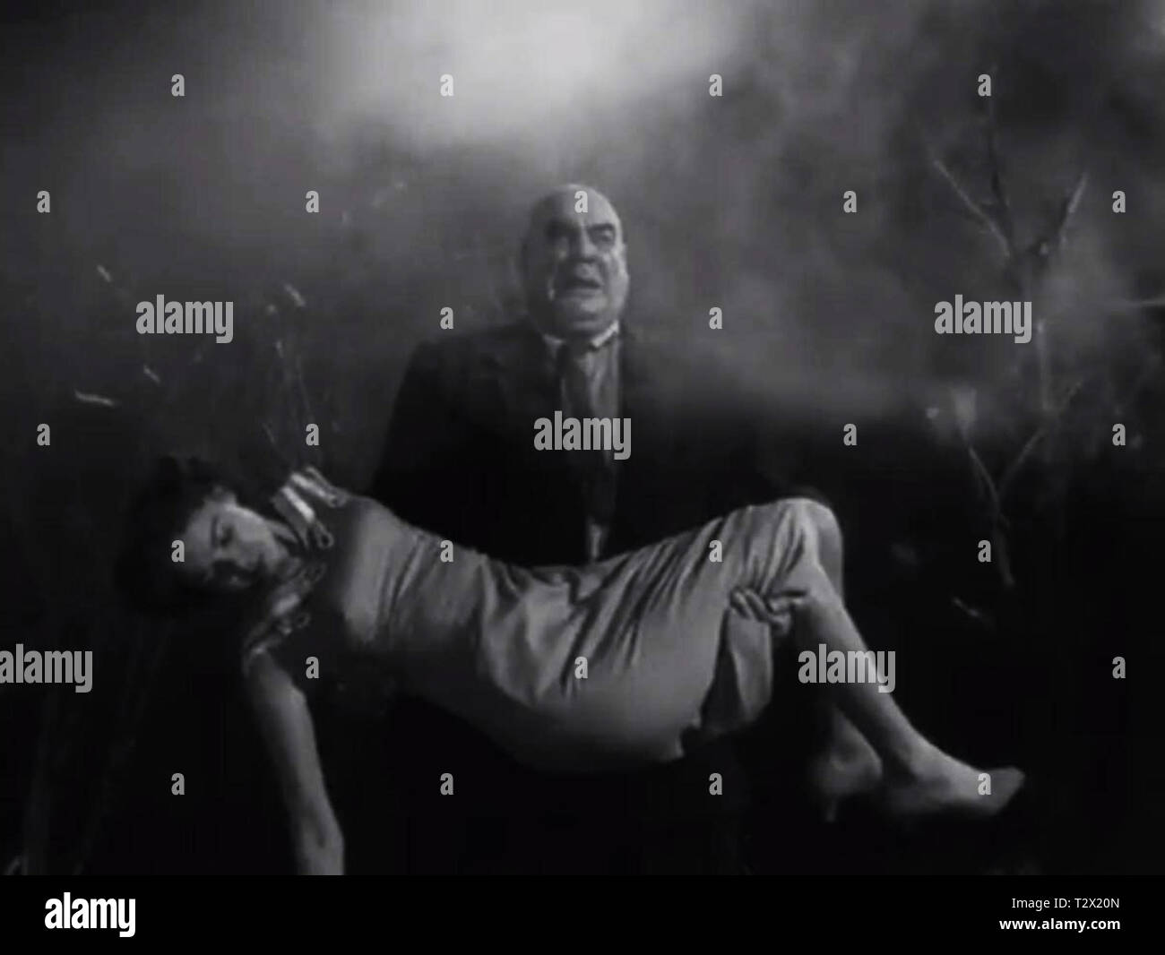 Tor Johnson in Plan 9 from Outer Space by Ed Wood Stock Photo - Alamy