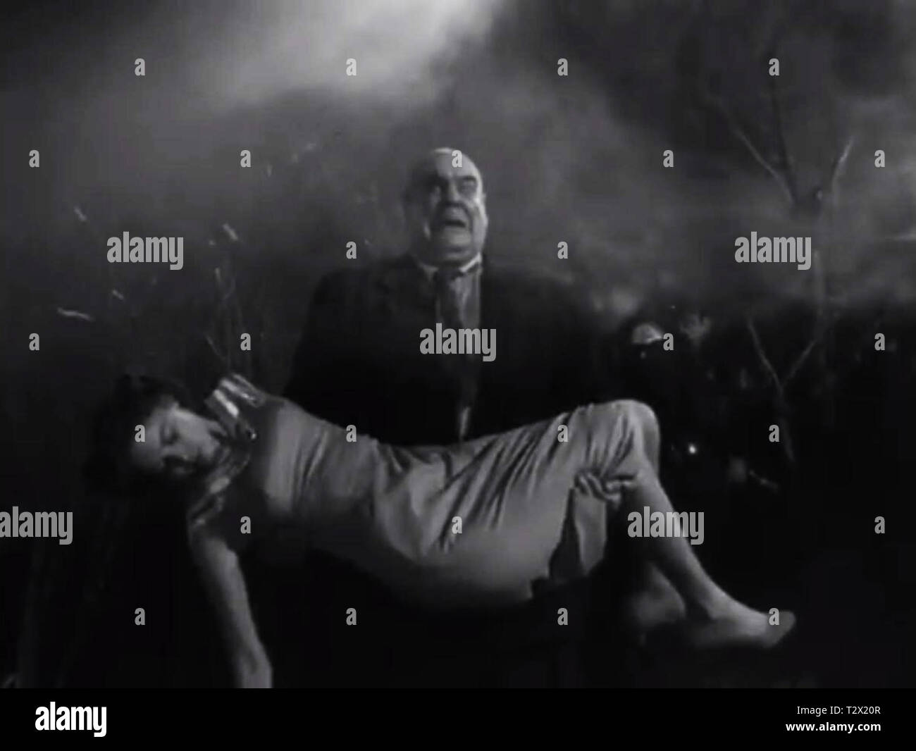 Tor Johnson in Plan 9 from Outer Space by Ed Wood Stock Photo - Alamy