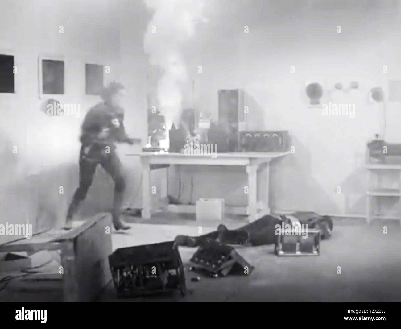 Screenshot of the Aliens from Plan 9 From outer Space Stock Photo - Alamy