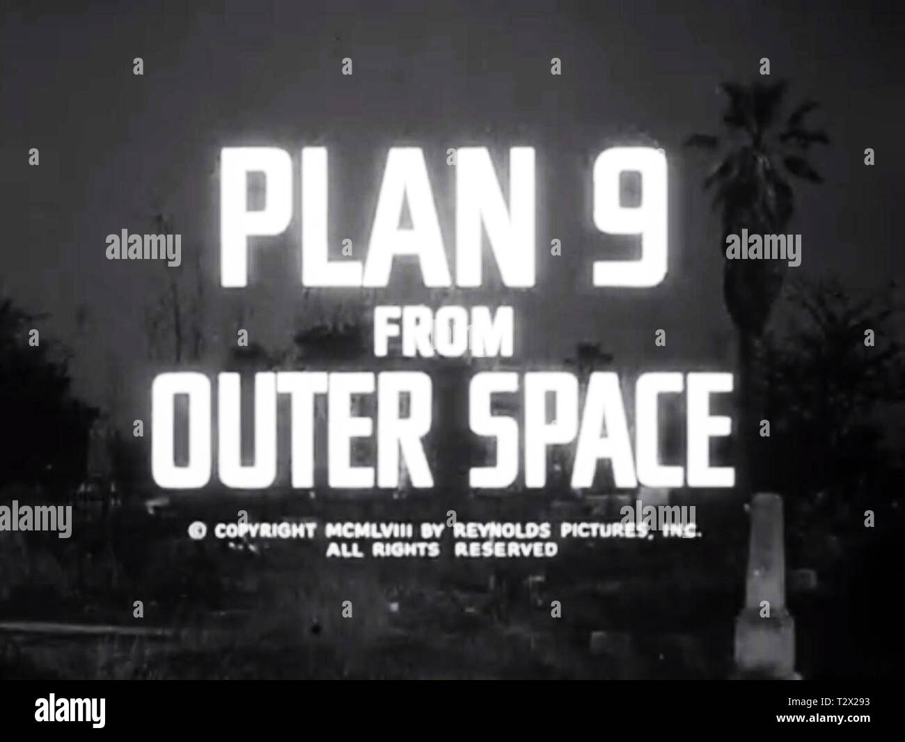 Plan 9 from outer space poster hi-res stock photography and images - Alamy