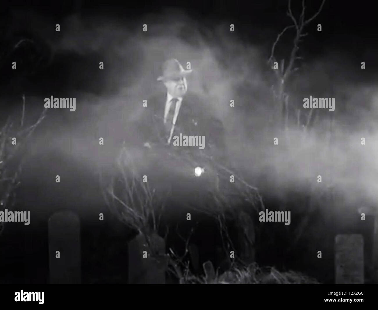 Tor Johnson in Plan 9 from Outer Space by Ed Wood Stock Photo - Alamy