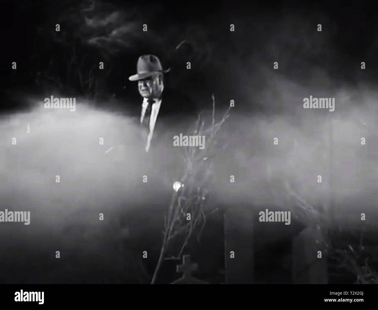 Tor Johnson in Plan 9 from Outer Space by Ed Wood Stock Photo - Alamy