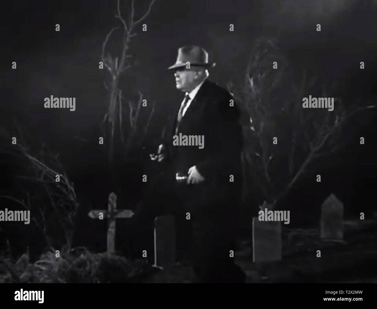 Tor Johnson in Plan 9 from Outer Space by Ed Wood Stock Photo - Alamy