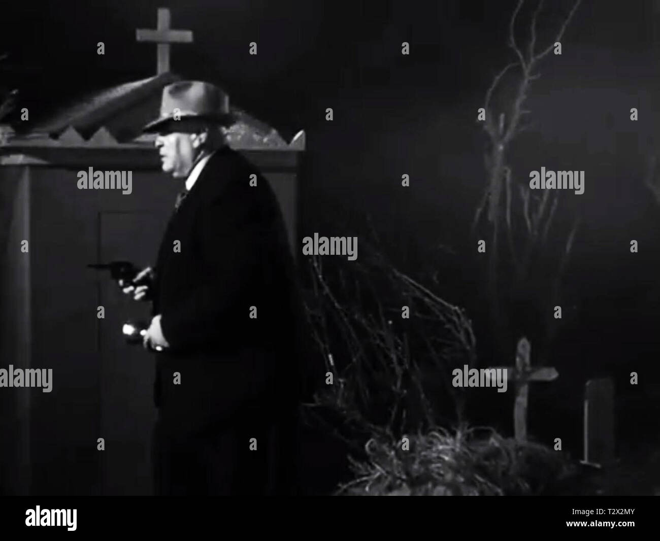 Tor Johnson in Plan 9 from Outer Space by Ed Wood Stock Photo - Alamy