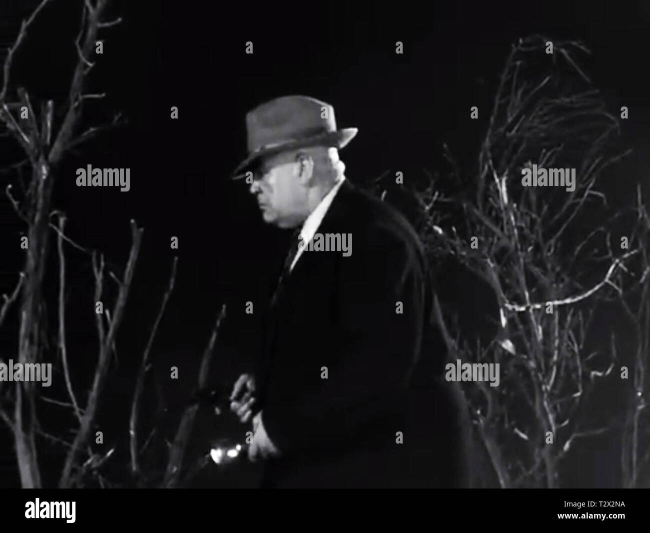 Tor Johnson in Plan 9 from Outer Space by Ed Wood Stock Photo - Alamy