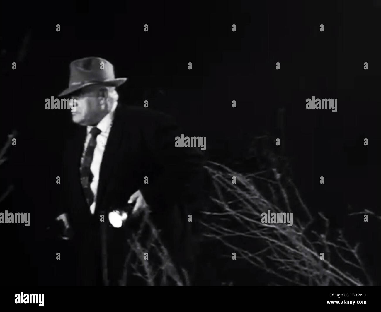 Tor Johnson in Plan 9 from Outer Space by Ed Wood Stock Photo - Alamy