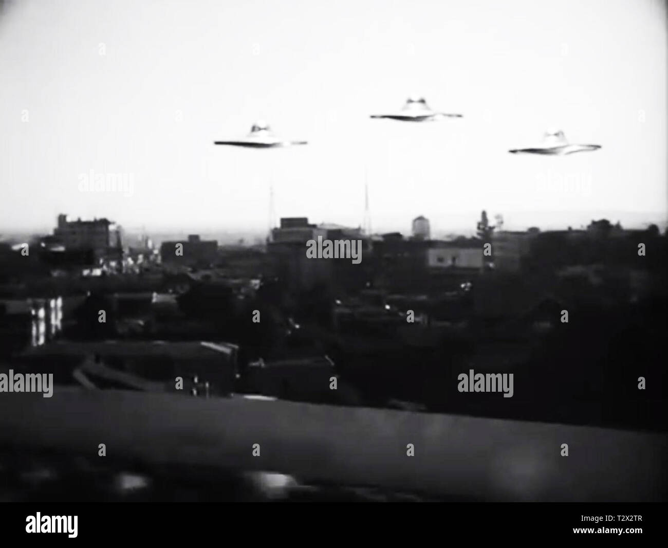 Screenshot of the Aliens from Plan 9 From outer Space Stock Photo - Alamy