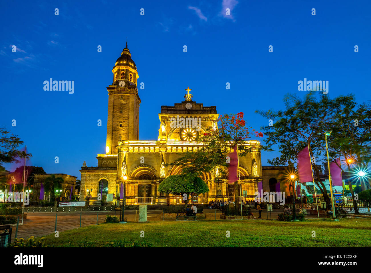 Manila Cathedral, Intramuros, Manila, Philippines Stock Photo - Alamy