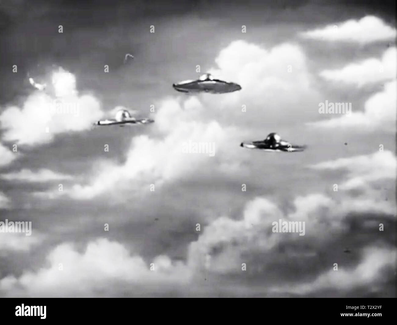 Screenshot of the Aliens from Plan 9 From outer Space Stock Photo - Alamy