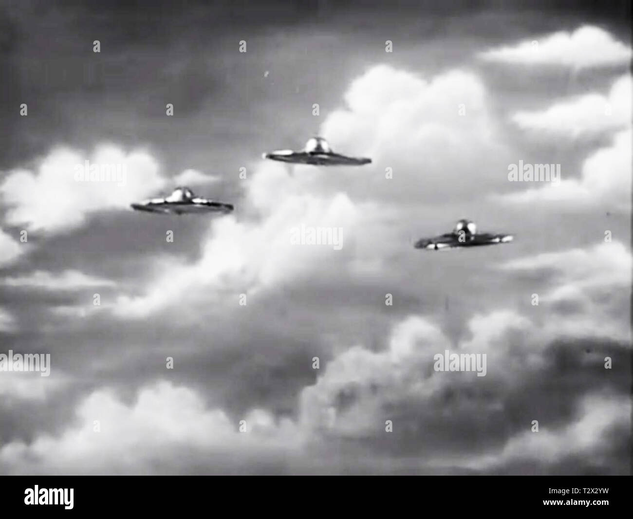 Screenshot of the Aliens from Plan 9 From outer Space Stock Photo - Alamy