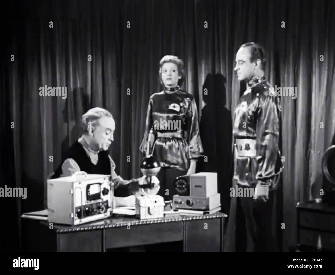 Screenshot of the Aliens from Plan 9 From outer Space Stock Photo - Alamy