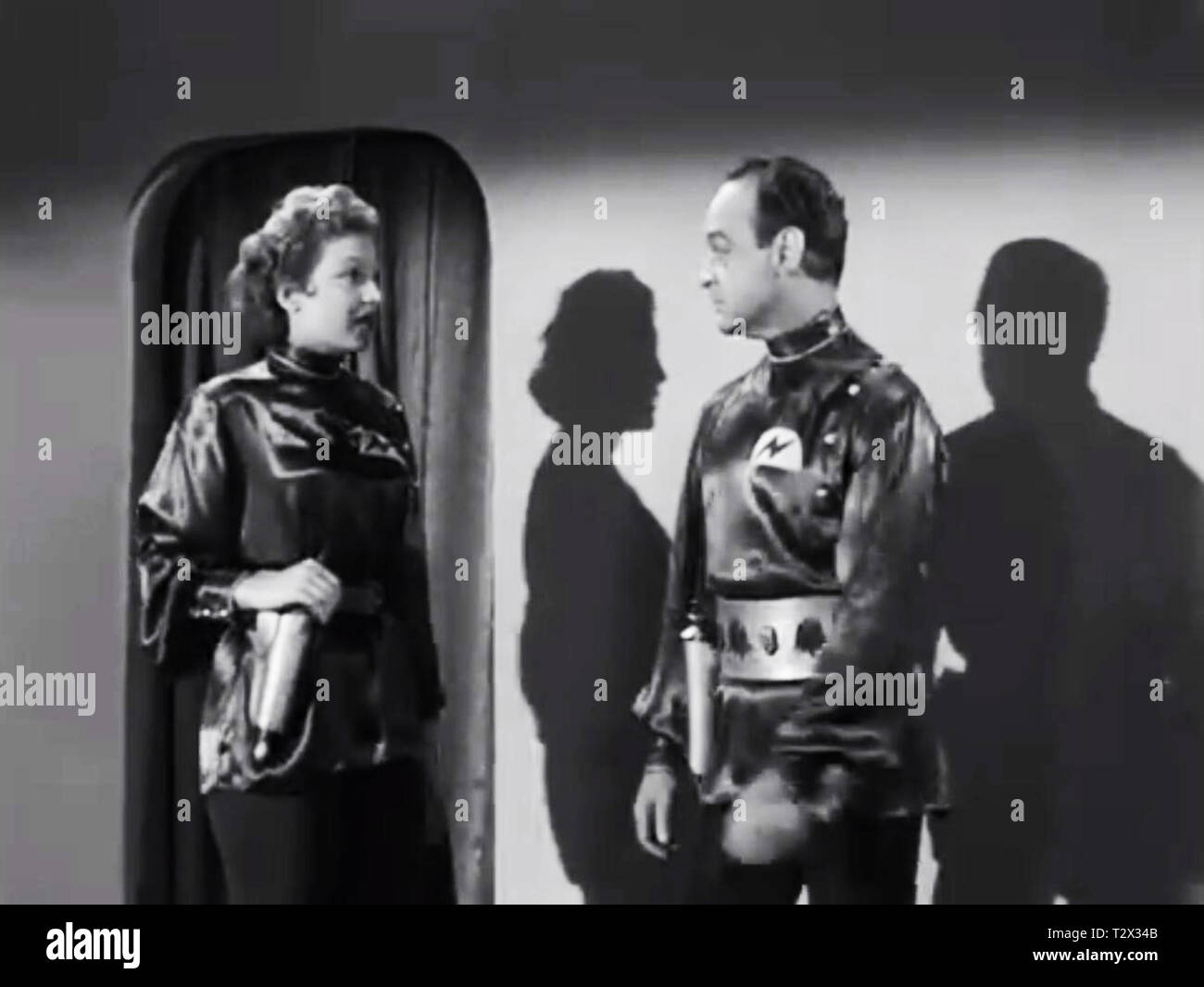 Screenshot of the Aliens from Plan 9 From outer Space Stock Photo - Alamy