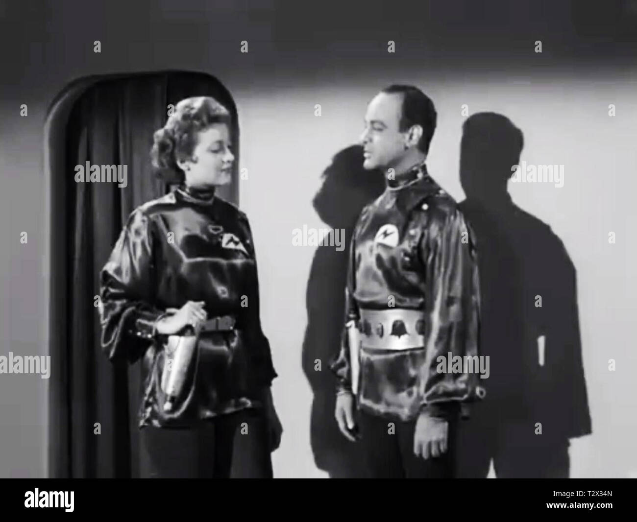 Screenshot of the Aliens from Plan 9 From outer Space Stock Photo - Alamy