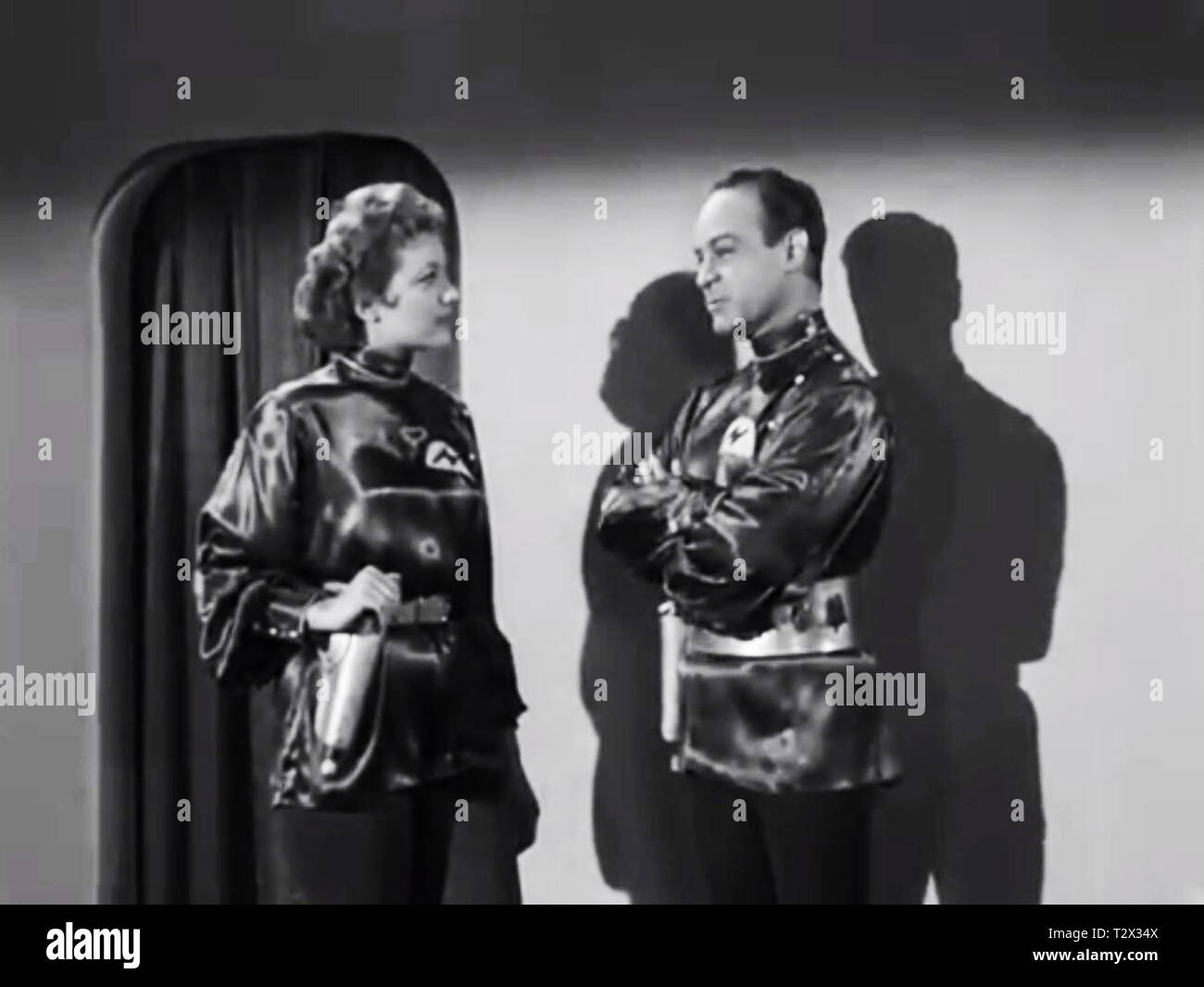 Screenshot of the Aliens from Plan 9 From outer Space Stock Photo - Alamy